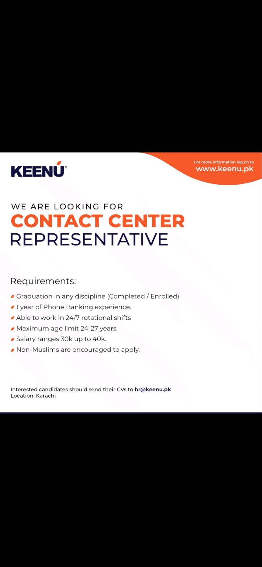 Sibte Hassan on LinkedIn: Looking for Customer Serivces Representative ... Sibte Hassan on LinkedIn: Looking for Customer Serivces Representative ...