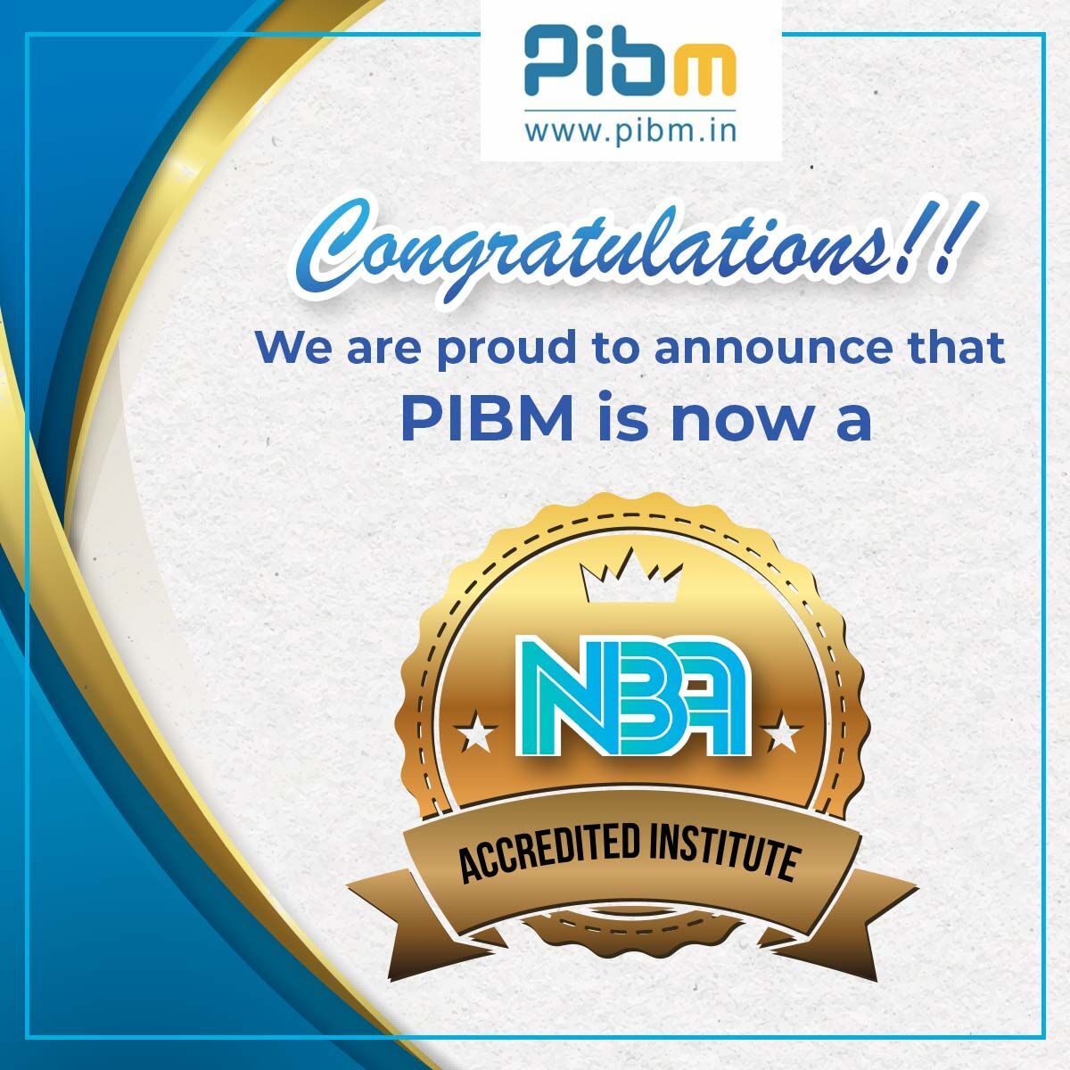 Kashvi Makadia on LinkedIn: Glad to be a part of NBA accredited institute 💫 Kashvi Makadia on LinkedIn: Glad to be a part of NBA accredited institute 💫