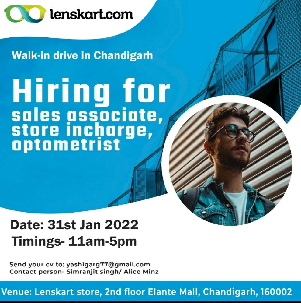 Yashi Garg on LinkedIn: #lenskart #hiring #walkindrive #walkininterview ... Yashi Garg on LinkedIn: #lenskart #hiring #walkindrive #walkininterview ...