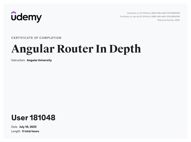 Srinivas Nayak on LinkedIn: Completion of Angular Router in Depth ... Srinivas Nayak on LinkedIn: Completion of Angular Router in Depth ...