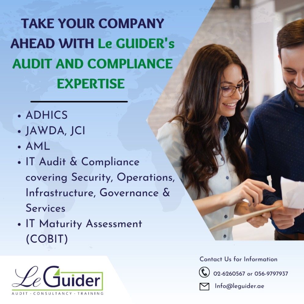Le Guider on LinkedIn: #audit #compliance #adhics #jawda #jci #itaudit ... Le Guider on LinkedIn: #audit #compliance #adhics #jawda #jci #itaudit ...
