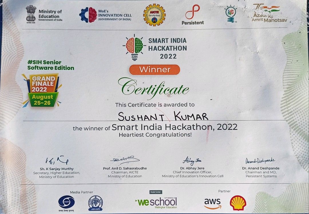 Sushant Srivastava on LinkedIn: Great journey to learn great things Sushant Srivastava on LinkedIn: Great journey to learn great things