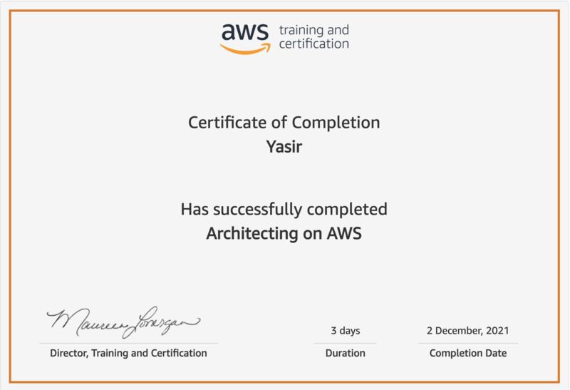 Yasir Khan on LinkedIn: #aws #archtecture Yasir Khan on LinkedIn: #aws #archtecture