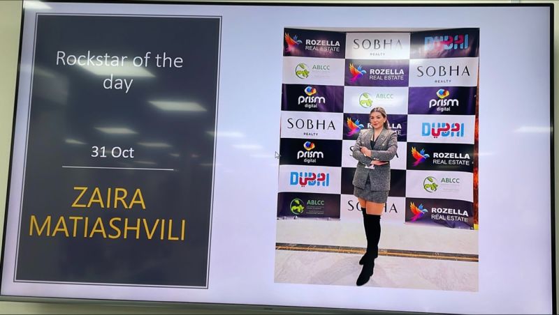 Zaira Matiashvili on LinkedIn: So proud to be part off team Sobha Reality Zaira Matiashvili on LinkedIn: So proud to be part off team Sobha Reality