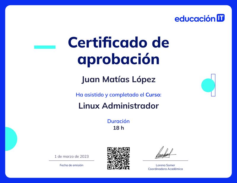 Juan Matías López en LinkedIn: #devops #linux #cloudcomputing #cloud # ... Juan Matías López en LinkedIn: #devops #linux #cloudcomputing #cloud # ...