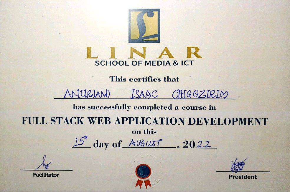 Anuriam Isaac on LinkedIn: #certified Anuriam Isaac on LinkedIn: #certified