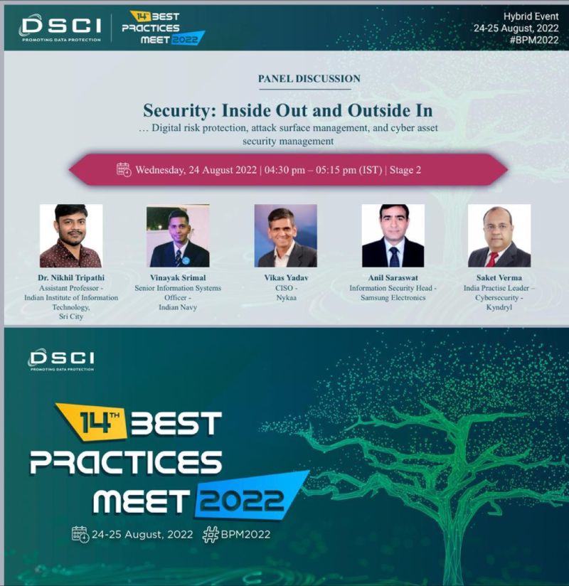 Saket Verma on LinkedIn: #cybersecurity #dsci Saket Verma on LinkedIn: #cybersecurity #dsci