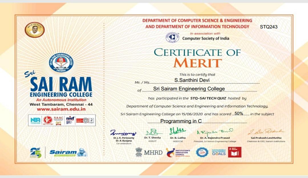 Santhini Devi S posted on LinkedIn Santhini Devi S posted on LinkedIn