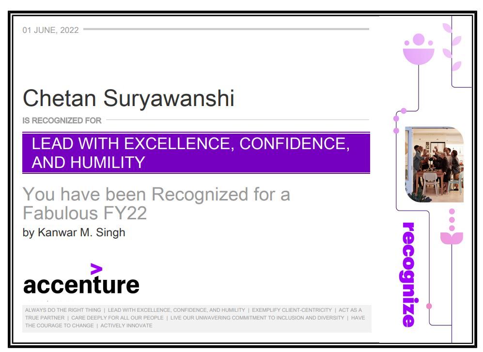 Chetan Suryawanshi posted on LinkedIn Chetan Suryawanshi posted on LinkedIn