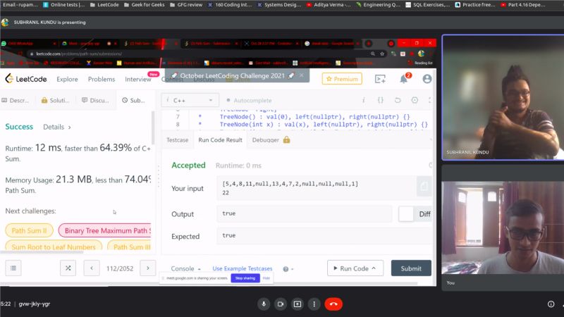 Rupam Sarkar on LinkedIn: #programming #leetcode #pairprogramming Rupam Sarkar on LinkedIn: #programming #leetcode #pairprogramming