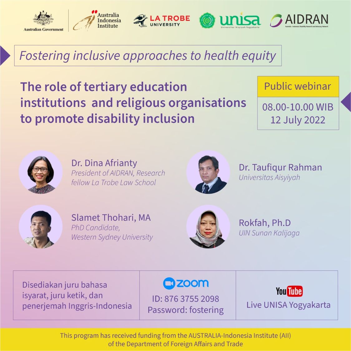 AIDRAN on LinkedIn: 🎉 UNISA YOGYA x AIDRAN x LA TROBE UNIVERSITY ... AIDRAN on LinkedIn: 🎉 UNISA YOGYA x AIDRAN x LA TROBE UNIVERSITY ...