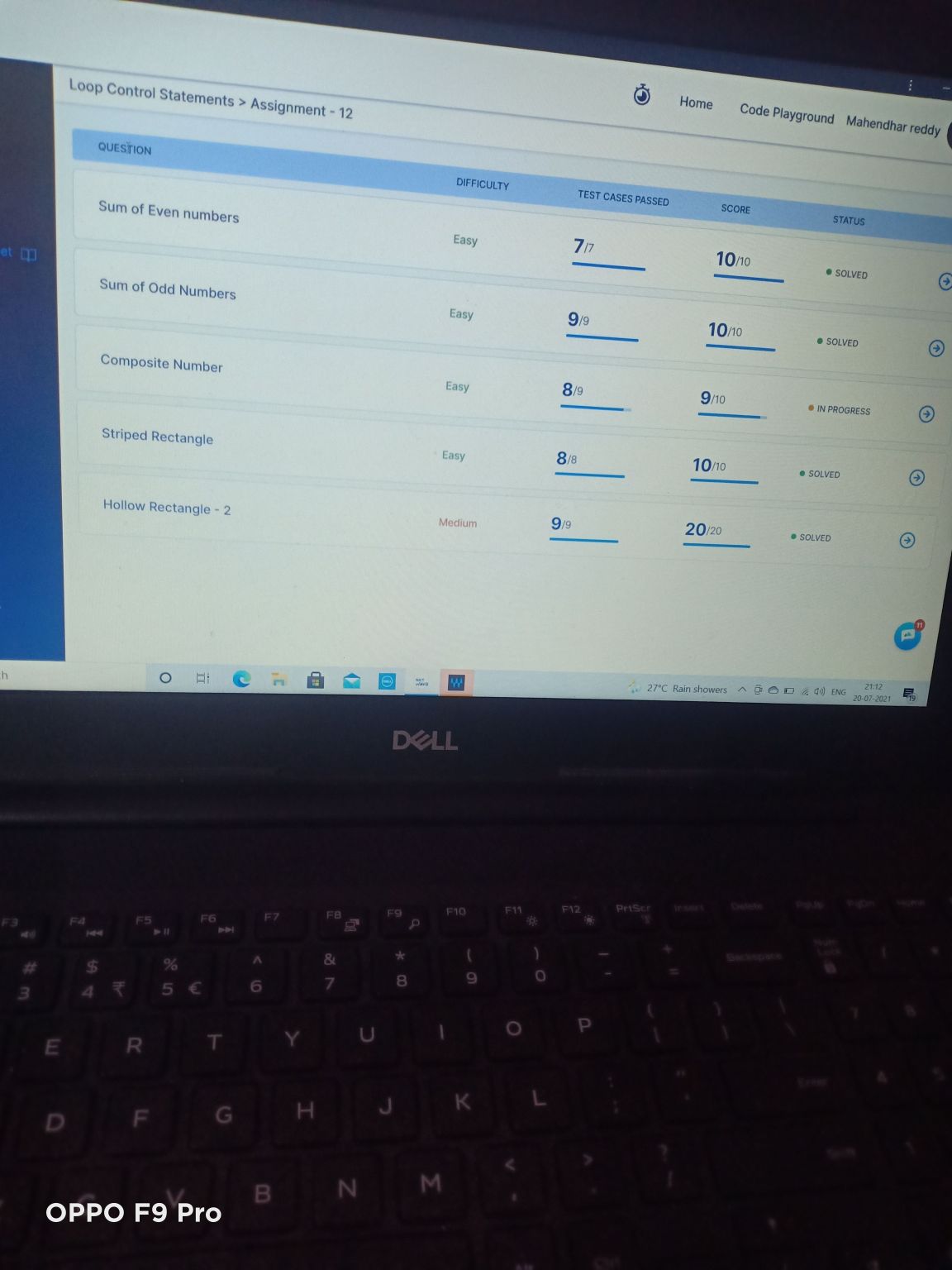Mahendhar Reddy on LinkedIn: #ccbp #nxtwave #30daysofcode #day18 Mahendhar Reddy on LinkedIn: #ccbp #nxtwave #30daysofcode #day18