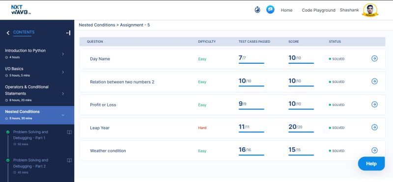 Shashank Sola on LinkedIn: #nxtwave #python #pythonprogramming # ... Shashank Sola on LinkedIn: #nxtwave #python #pythonprogramming # ...