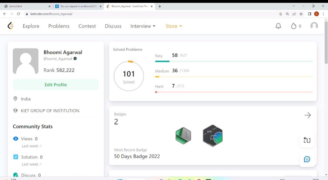 Bhoomi Agarwal on LinkedIn: #learning #leetcode #java #consistency # ... Bhoomi Agarwal on LinkedIn: #learning #leetcode #java #consistency # ...