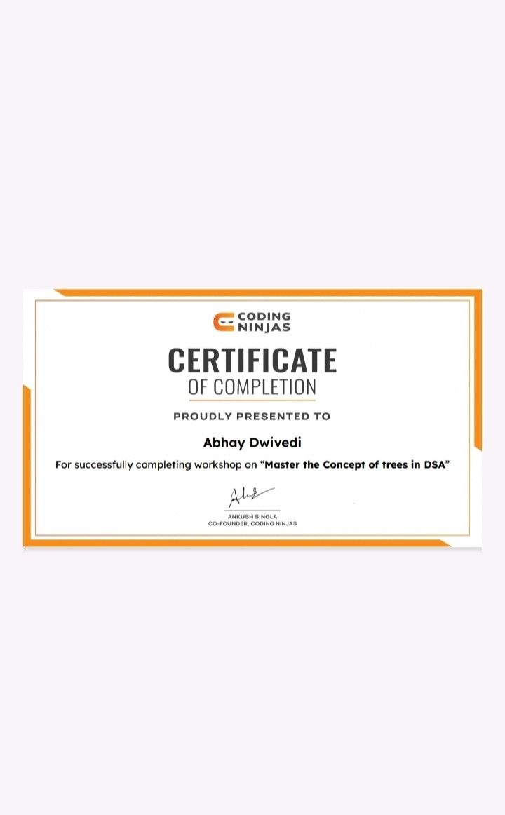 Abhay Dwivedi on LinkedIn: #certificate #coding #tree #grow #workshop # ... Abhay Dwivedi on LinkedIn: #certificate #coding #tree #grow #workshop # ...