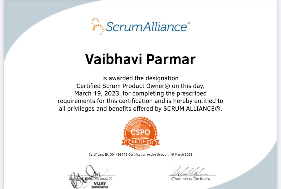 Vaibhavi Parmar on LinkedIn: #cspo | 11 comments Vaibhavi Parmar on LinkedIn: #cspo | 11 comments