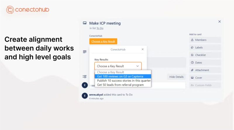 ConectoHub on LinkedIn: #okr #conectohub #trello ConectoHub on LinkedIn: #okr #conectohub #trello