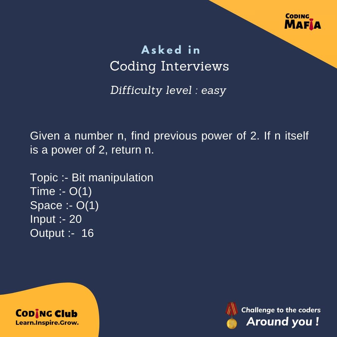 Coding Club on LinkedIn: #datastructures #interview #coding #amazon # ... Coding Club on LinkedIn: #datastructures #interview #coding #amazon # ...