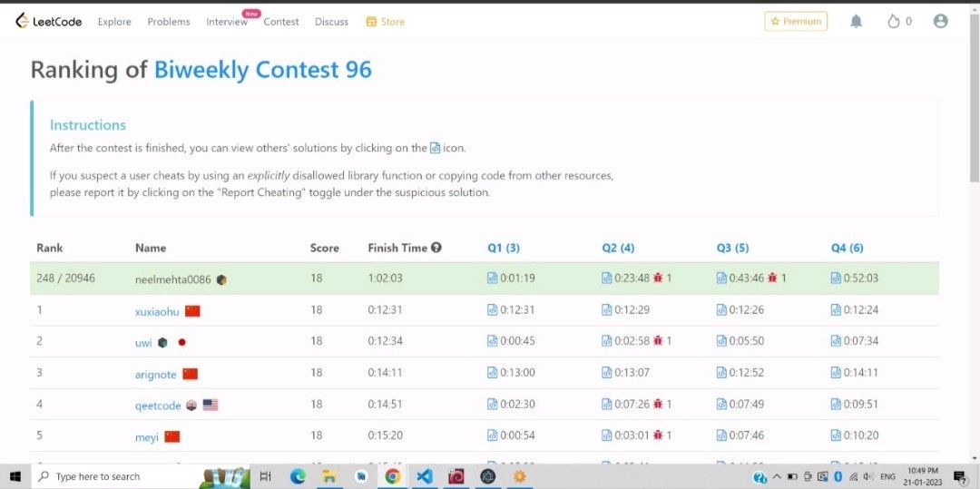 Neel Mehta on LinkedIn: #programming #leetcode #consistency #hardwork # ... Neel Mehta on LinkedIn: #programming #leetcode #consistency #hardwork # ...