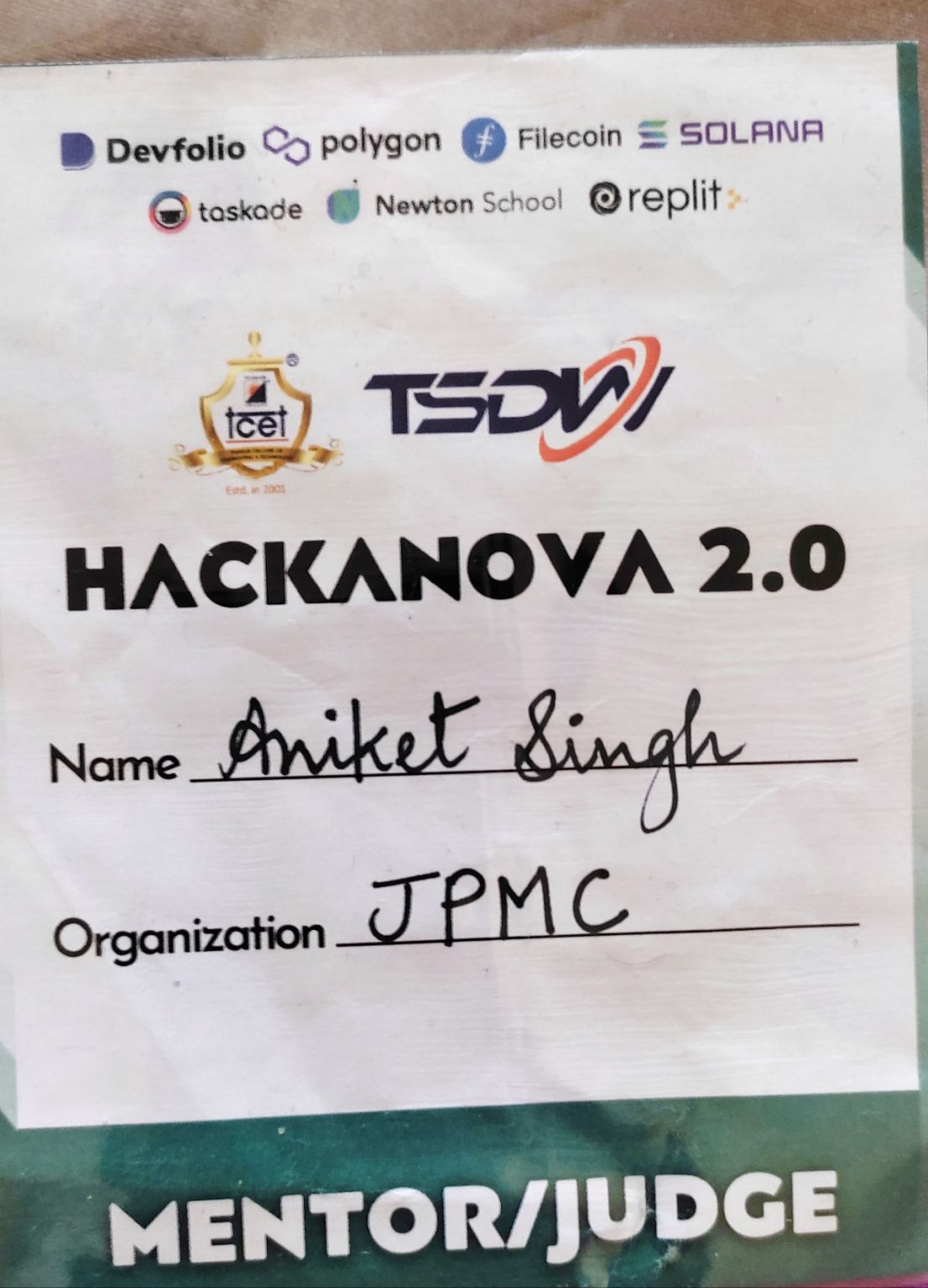 Aniket Singh on LinkedIn: #mentor #hackathon #technology # ... Aniket Singh on LinkedIn: #mentor #hackathon #technology # ...