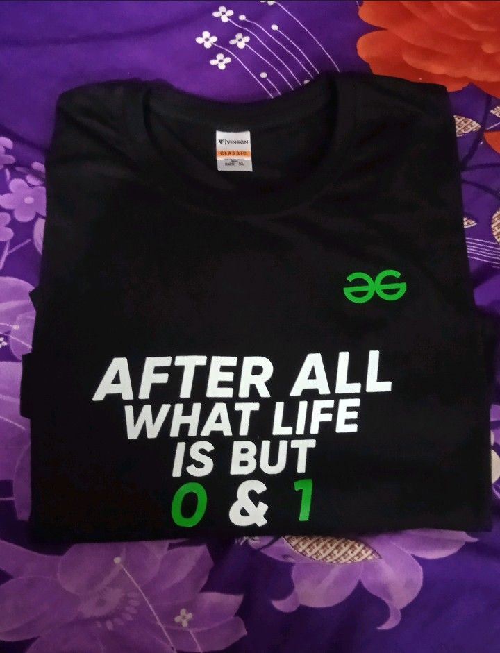 Arindam Maiti on LinkedIn: #thankyou #gfg #swag #consistency #greatful Arindam Maiti on LinkedIn: #thankyou #gfg #swag #consistency #greatful