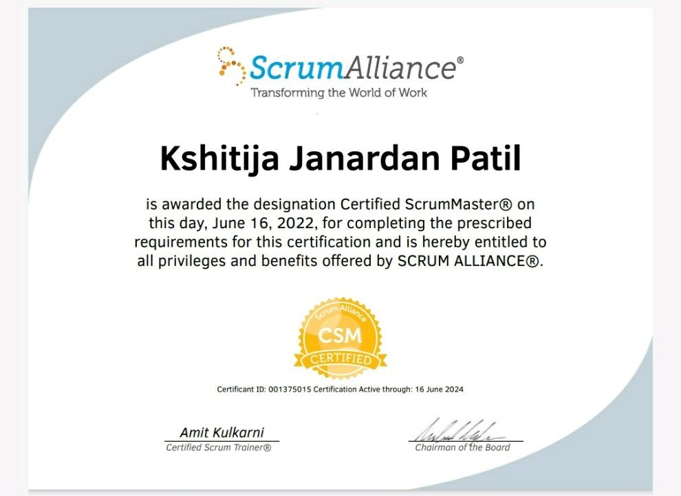 Kshitija Patil posted on LinkedIn Kshitija Patil posted on LinkedIn