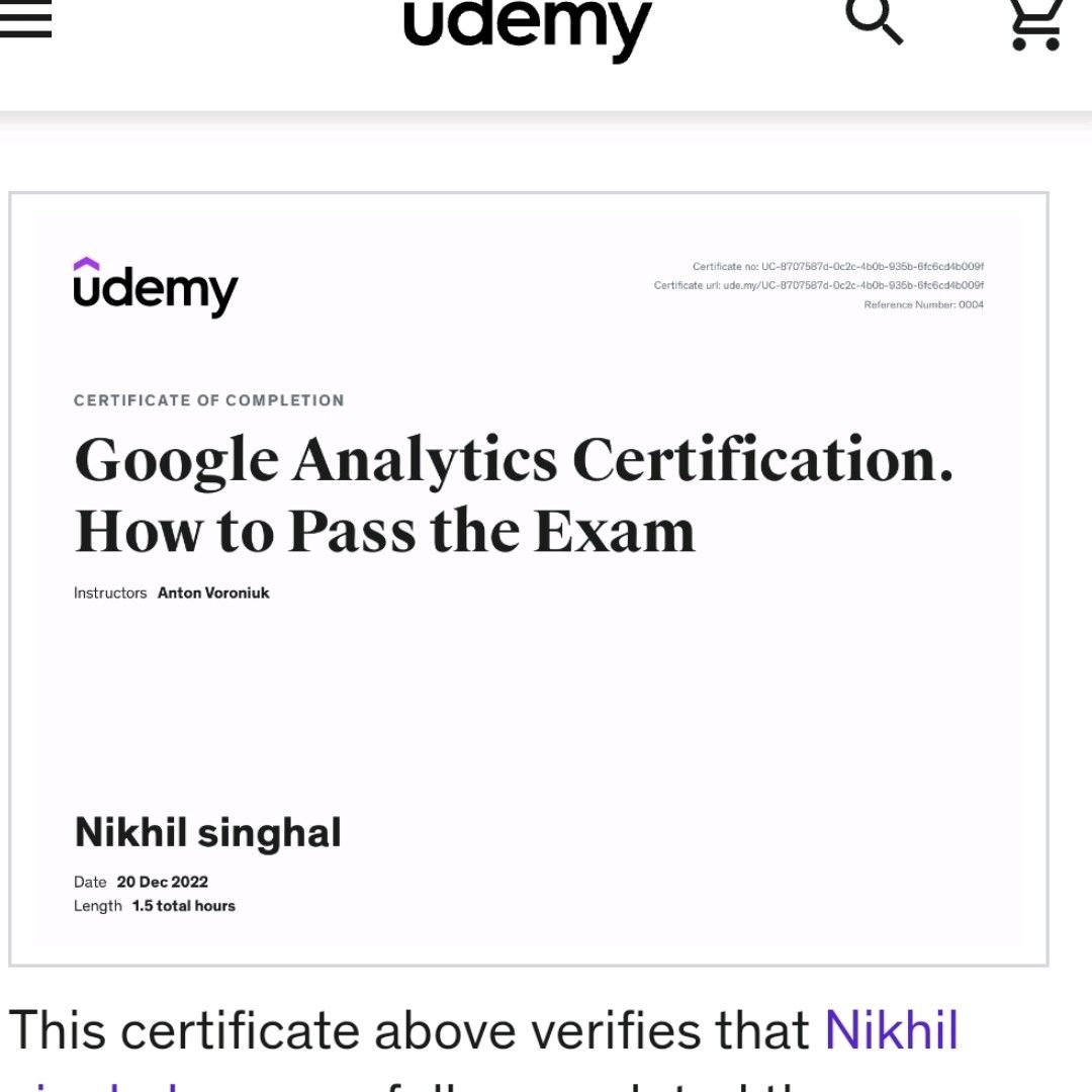 nikhil singhal on LinkedIn: Udemy Google Analytics nikhil singhal on LinkedIn: Udemy Google Analytics