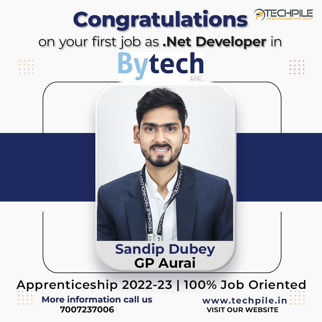 Rahul Soni on LinkedIn: #apprenticeship #techpile #placements # ... Rahul Soni on LinkedIn: #apprenticeship #techpile #placements # ...