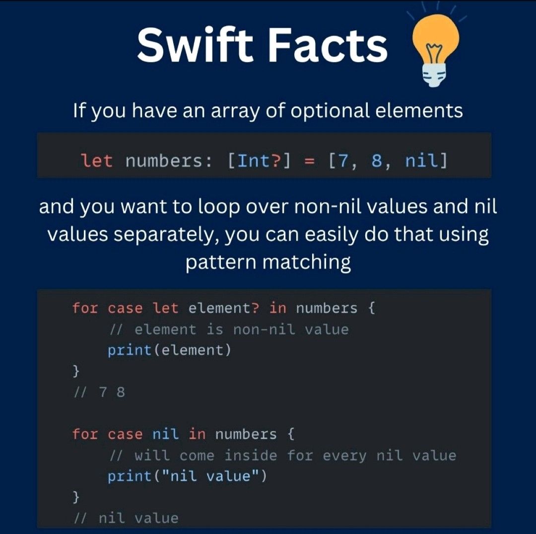 Swift For Everyone on LinkedIn: #swift #iosdevelopment #swiftlang Swift For Everyone on LinkedIn: #swift #iosdevelopment #swiftlang