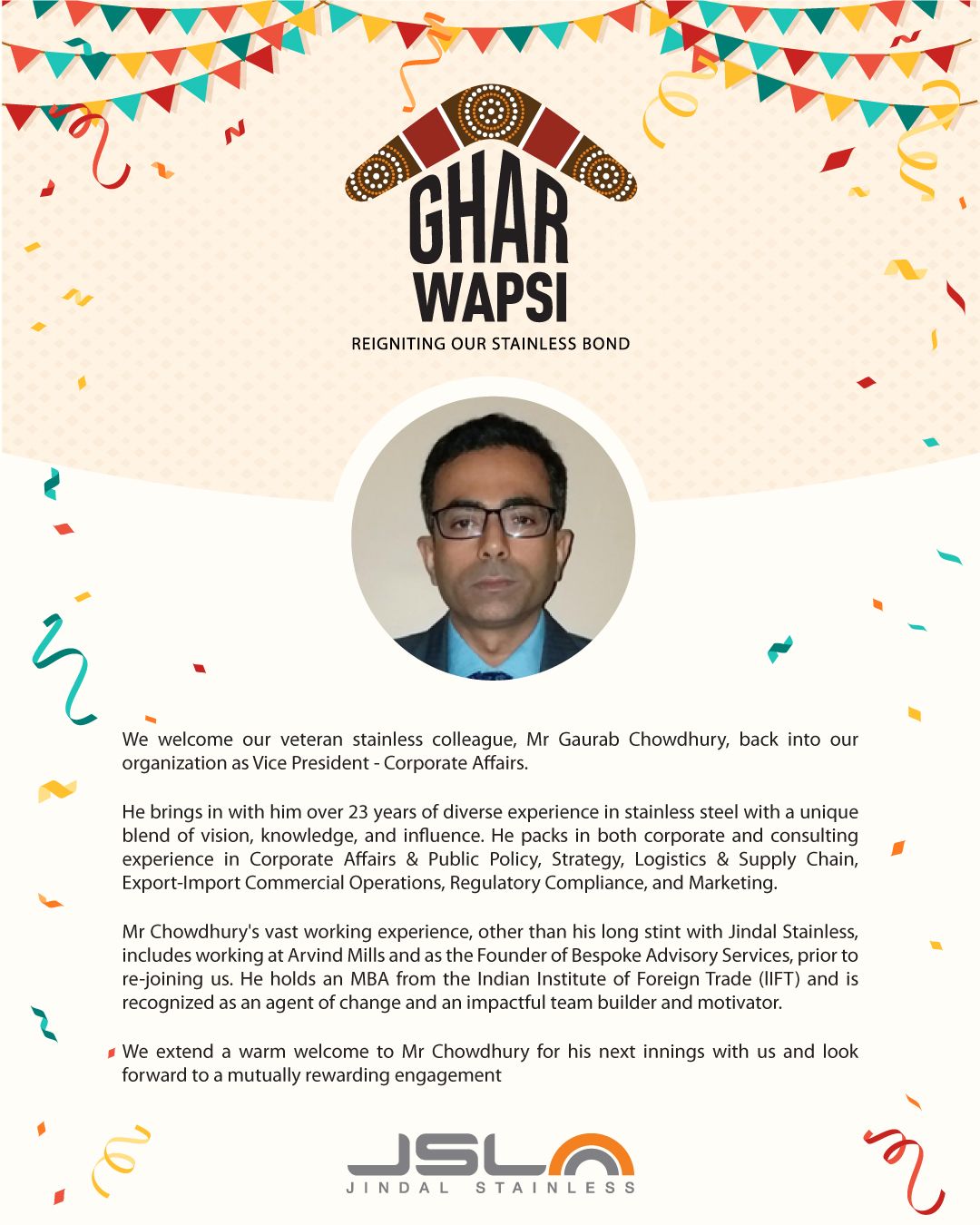 Saptarshi Dutta on LinkedIn: Congratulations sir Saptarshi Dutta on LinkedIn: Congratulations sir