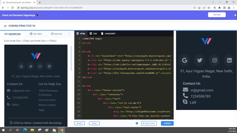 Lalitha Patnala on LinkedIn: #day10 #coding #30daysofcodechallenge # ... Lalitha Patnala on LinkedIn: #day10 #coding #30daysofcodechallenge # ...