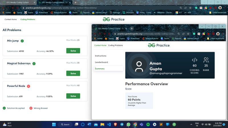 Aman Gupta on LinkedIn: #codingcontest #programming #technology Aman Gupta on LinkedIn: #codingcontest #programming #technology