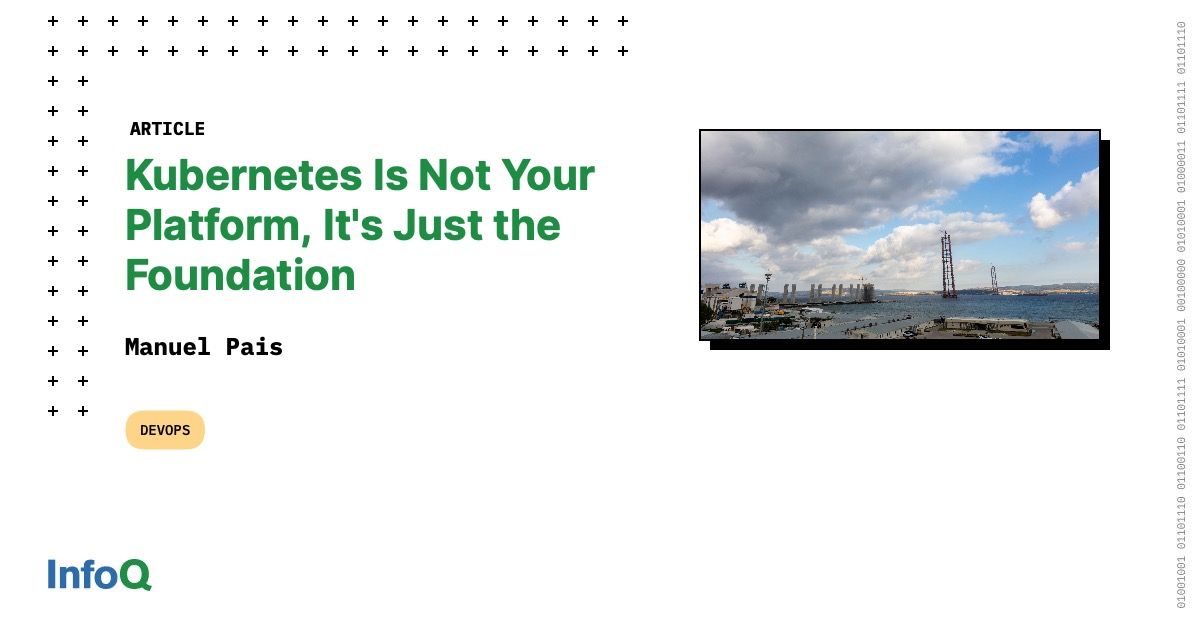 InfoQ on LinkedIn: #icymi #kubernetes #infoq #containers #platforms InfoQ on LinkedIn: #icymi #kubernetes #infoq #containers #platforms
