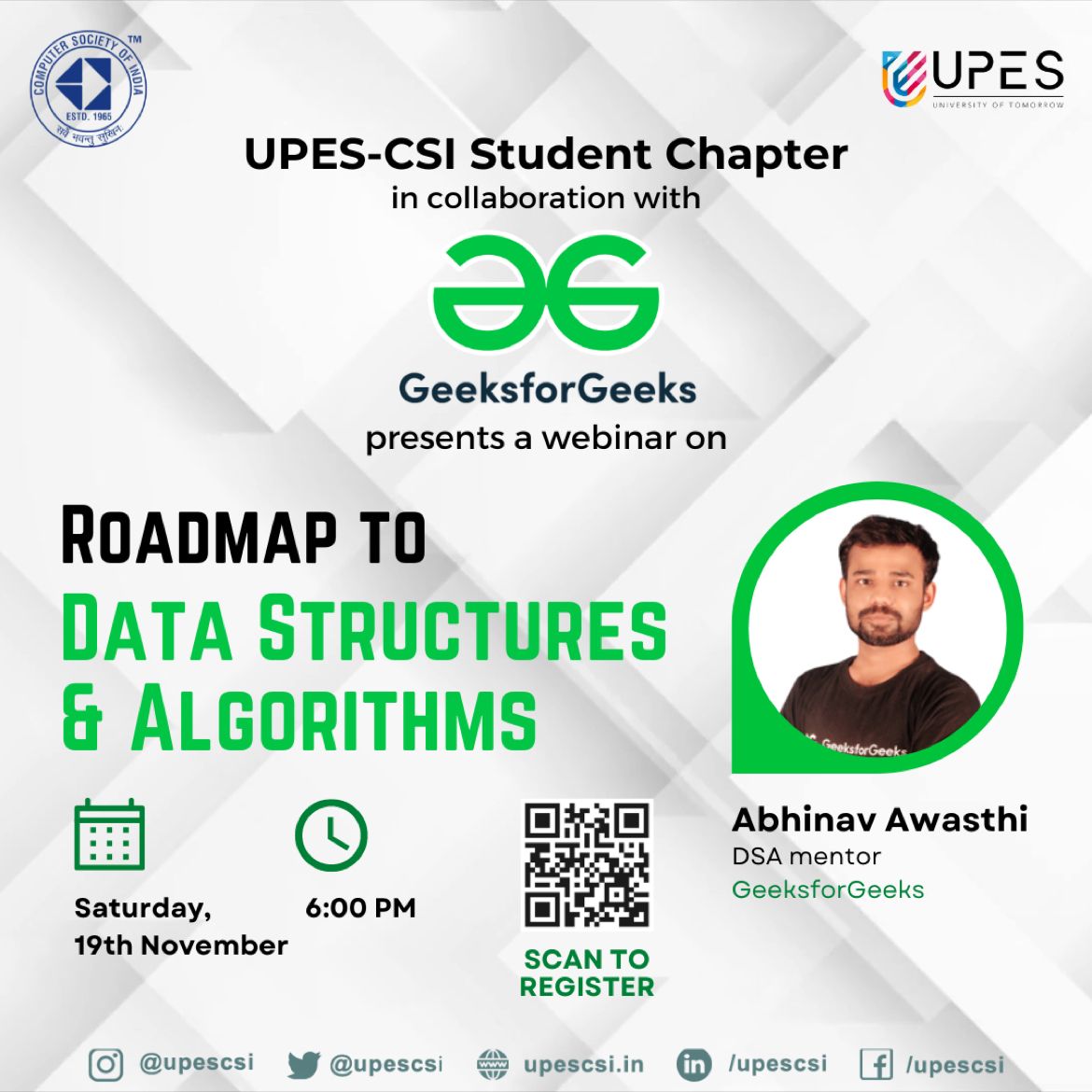 Computer Society of India-UPES on LinkedIn: #future #collaboration # ... Computer Society of India-UPES on LinkedIn: #future #collaboration # ...