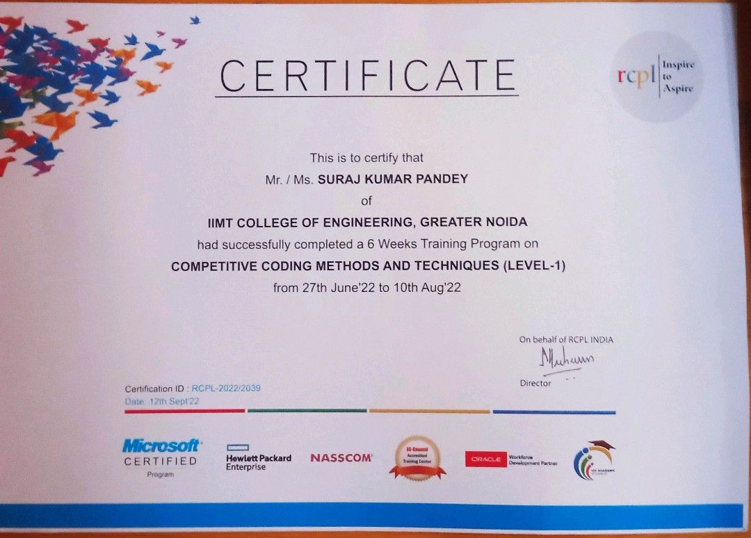 Suraj Kumar Pandey posted on LinkedIn Suraj Kumar Pandey posted on LinkedIn