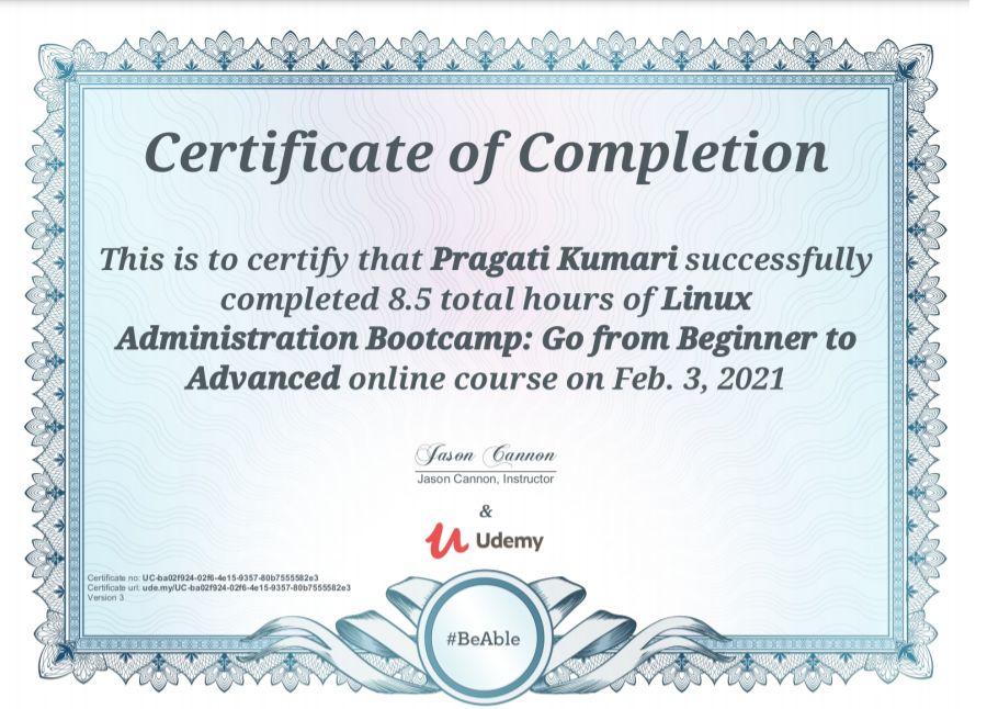 Pragati Kumari posted on LinkedIn Pragati Kumari posted on LinkedIn