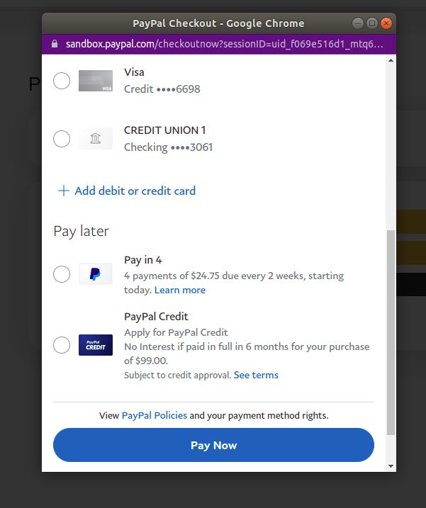 Tanzil Islam on LinkedIn: #paypal #payments #vuejs Tanzil Islam on LinkedIn: #paypal #payments #vuejs