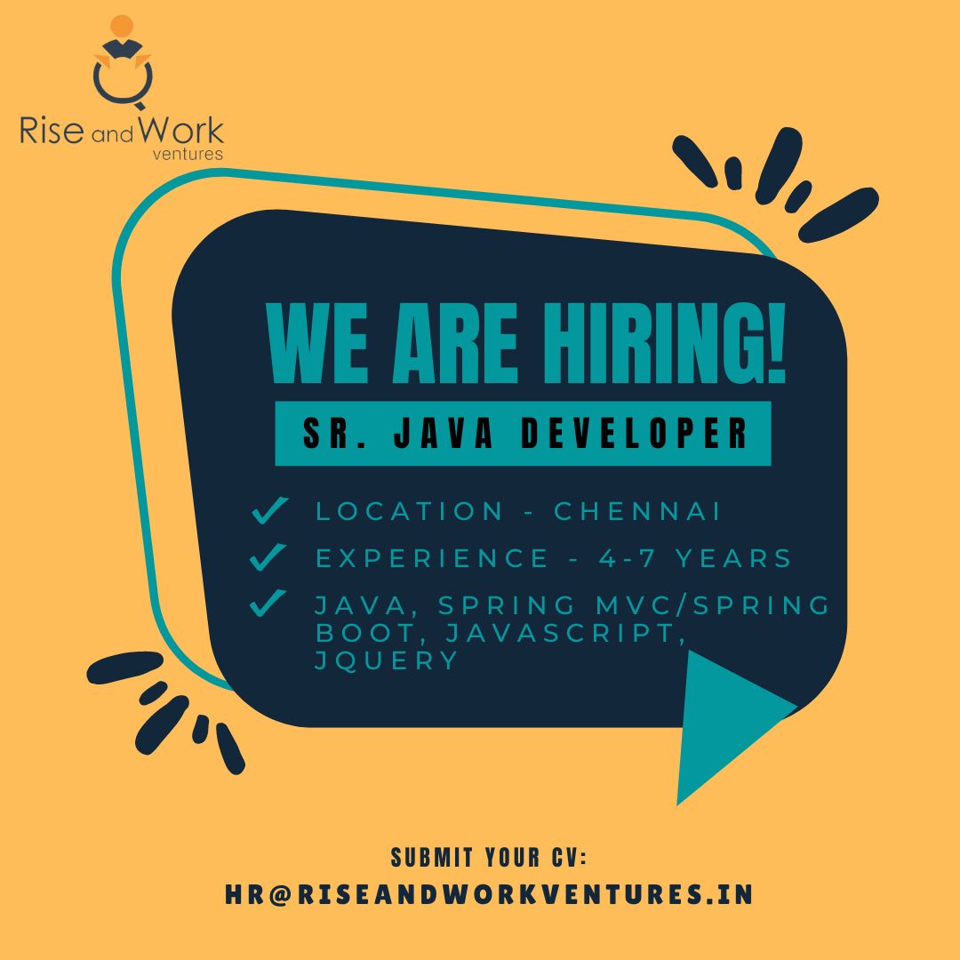 Varsha Moolchandani on LinkedIn: #hiring #developer #java #developer Varsha Moolchandani on LinkedIn: #hiring #developer #java #developer