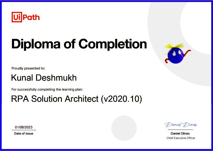 Kunal Deshmukh on LinkedIn: #rpa #automation #uipath Kunal Deshmukh on LinkedIn: #rpa #automation #uipath