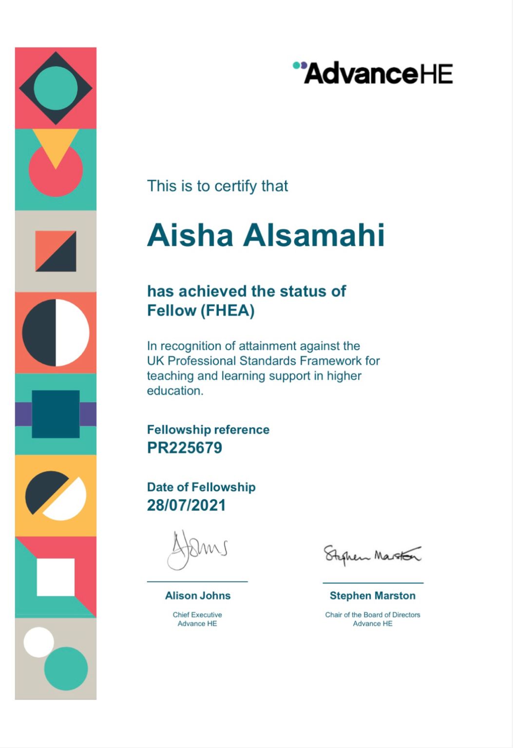 Aisha Alsamahi on LinkedIn: #fhea #education #highereducation | 14 comments Aisha Alsamahi on LinkedIn: #fhea #education #highereducation | 14 comments