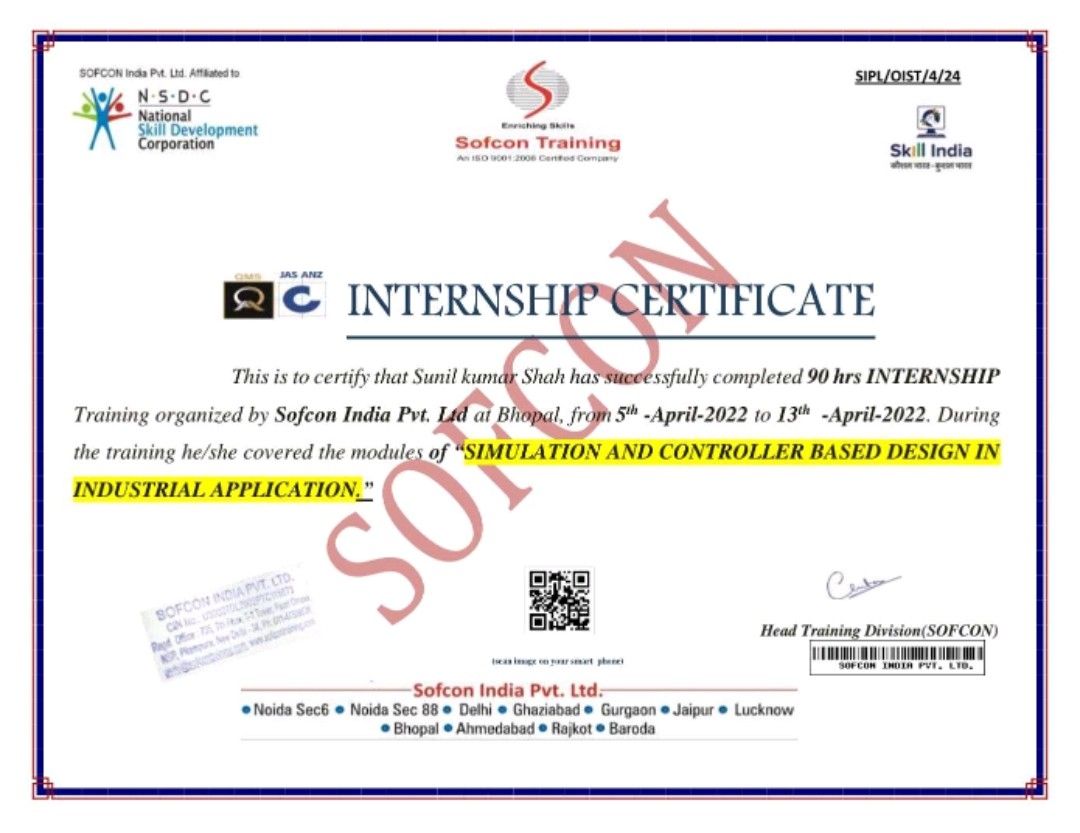 Sunil Shah on LinkedIn: #industrialautomation #internship #design # ... Sunil Shah on LinkedIn: #industrialautomation #internship #design # ...