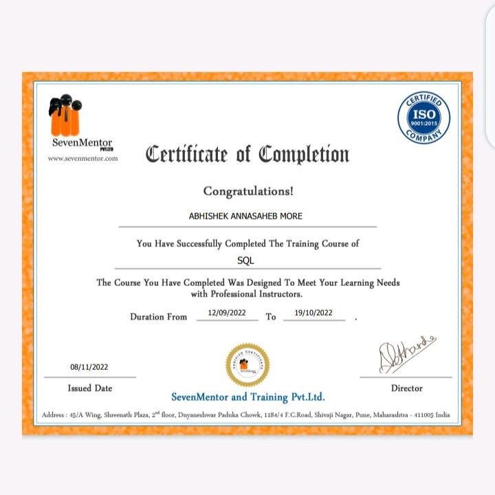 ABHISHEK MORE on LinkedIn: #sql #sqldeveloper #sqlqueries #sqldatabase ... ABHISHEK MORE on LinkedIn: #sql #sqldeveloper #sqlqueries #sqldatabase ...