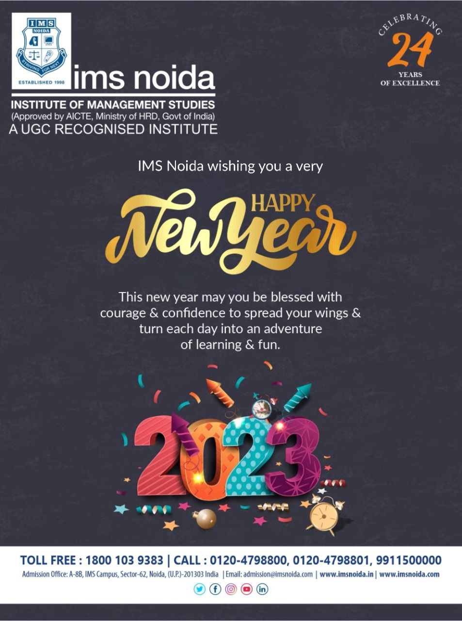 Institute of Management Studies, Noida on LinkedIn: IMS Noida Wishing ... Institute of Management Studies, Noida on LinkedIn: IMS Noida Wishing ...