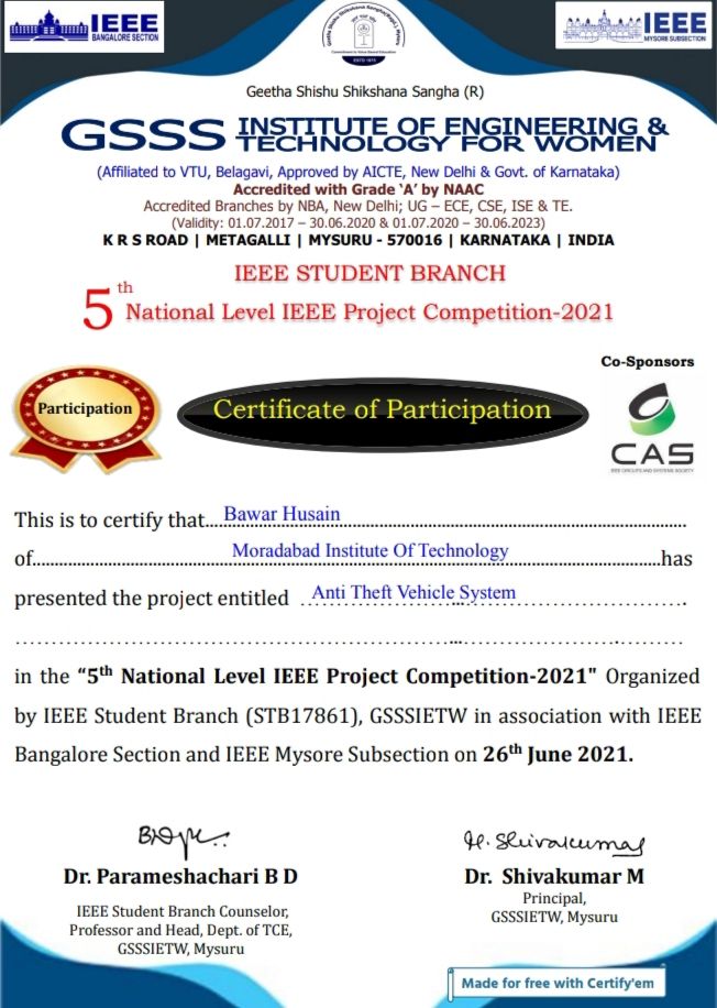 Bawar Husain on LinkedIn: #ieee #project #presentation #participation Bawar Husain on LinkedIn: #ieee #project #presentation #participation