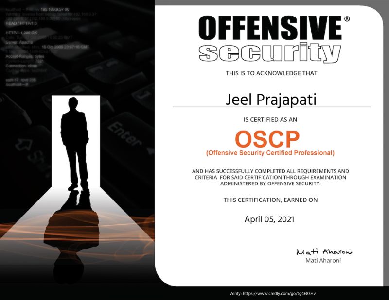 Jeel Prajapati on LinkedIn: #offensivesecurity #cybersecurity #htb # ... Jeel Prajapati on LinkedIn: #offensivesecurity #cybersecurity #htb # ...