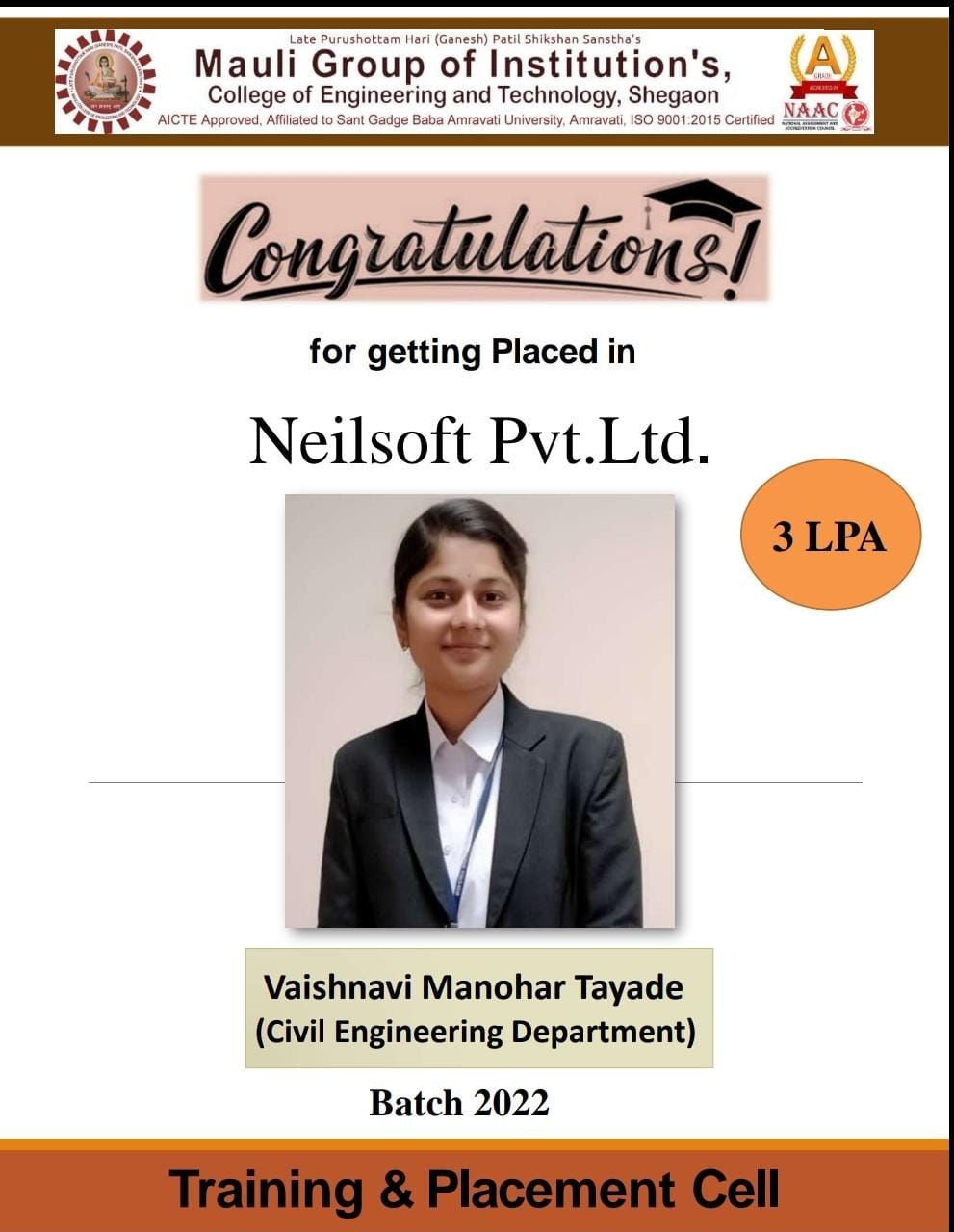 Tushar S. Badhe posted on LinkedIn Tushar S. Badhe posted on LinkedIn