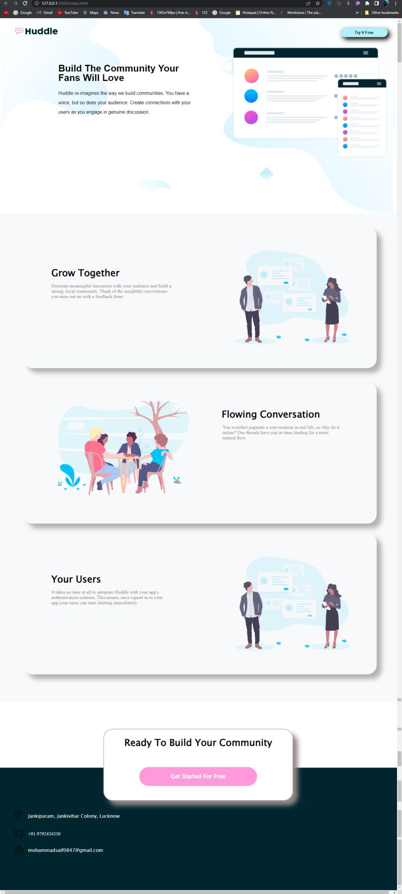 MOHAMMAD SAIF on LinkedIn: #html #css #landingpagedesign #webdevelopment MOHAMMAD SAIF on LinkedIn: #html #css #landingpagedesign #webdevelopment