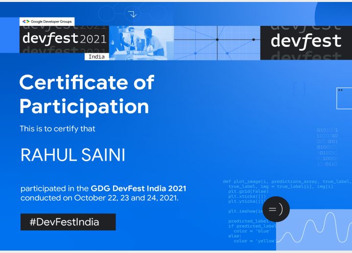 Rahul Saini on LinkedIn: #devefest #google #developer #india # ... Rahul Saini on LinkedIn: #devefest #google #developer #india # ...