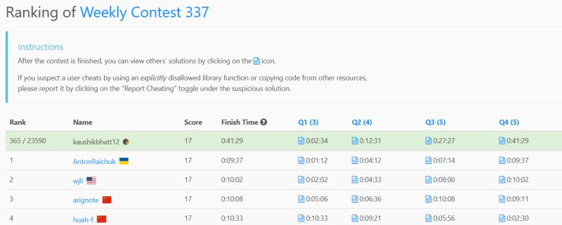 Kaushik Bhatt on LinkedIn: #leetcode #coding #dsa | 33 comments Kaushik Bhatt on LinkedIn: #leetcode #coding #dsa | 33 comments