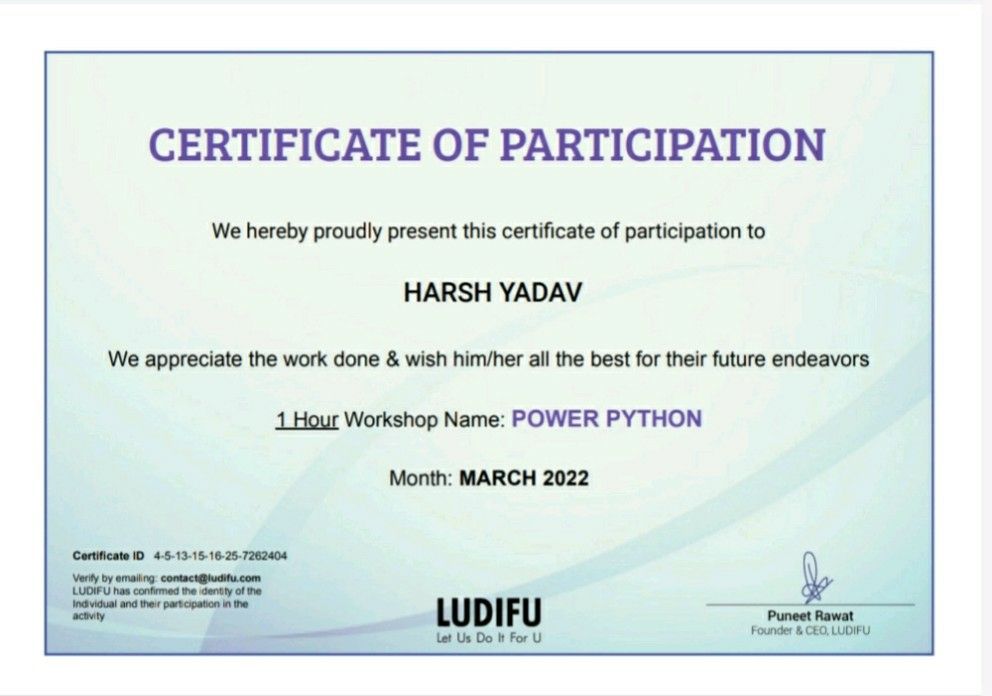 Harsh Yadav on LinkedIn: #workshop #qrcodes #python Harsh Yadav on LinkedIn: #workshop #qrcodes #python